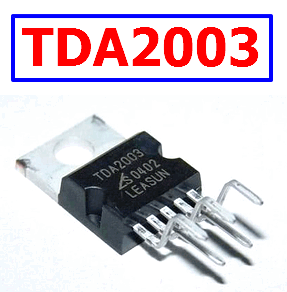 TDA2003 Datasheet PDF - 10W car radio audio amplifier
