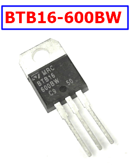 BTB16-600BW Datasheet PDF ( Pinout ) - Three quadrant triacs