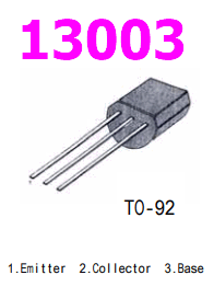 13003 Transistor - 700V, 250mA, NPN, TO-220 ( PDF)