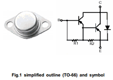 2N6296 Datasheet PDF - 60V, 4A, PNP Darlington Transistor